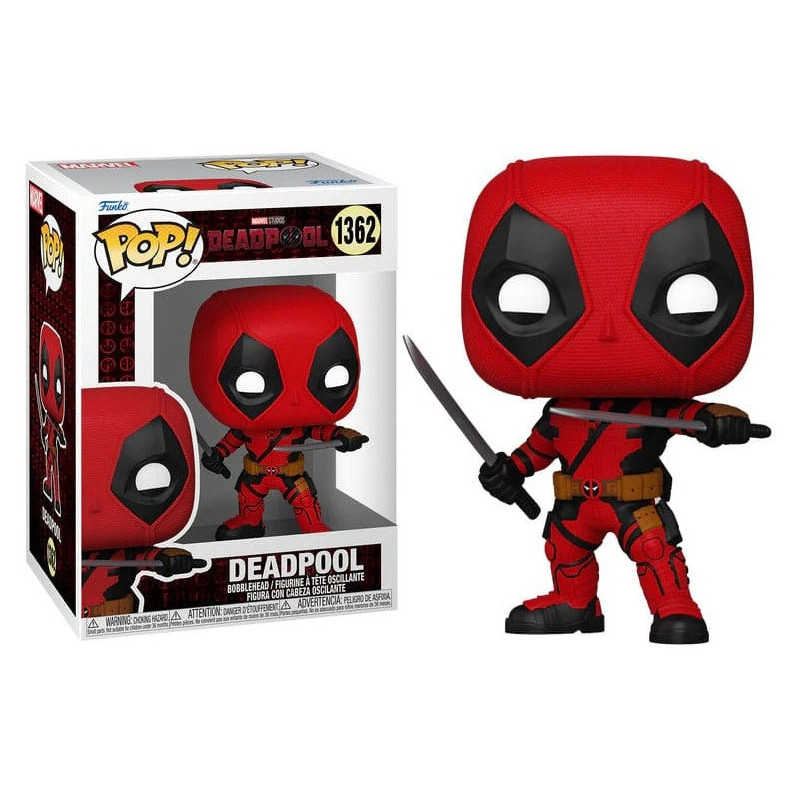 Marvel : Deadpool & Wolverine - Pop! - Deadpool n°1362 BOITE ABIMEE