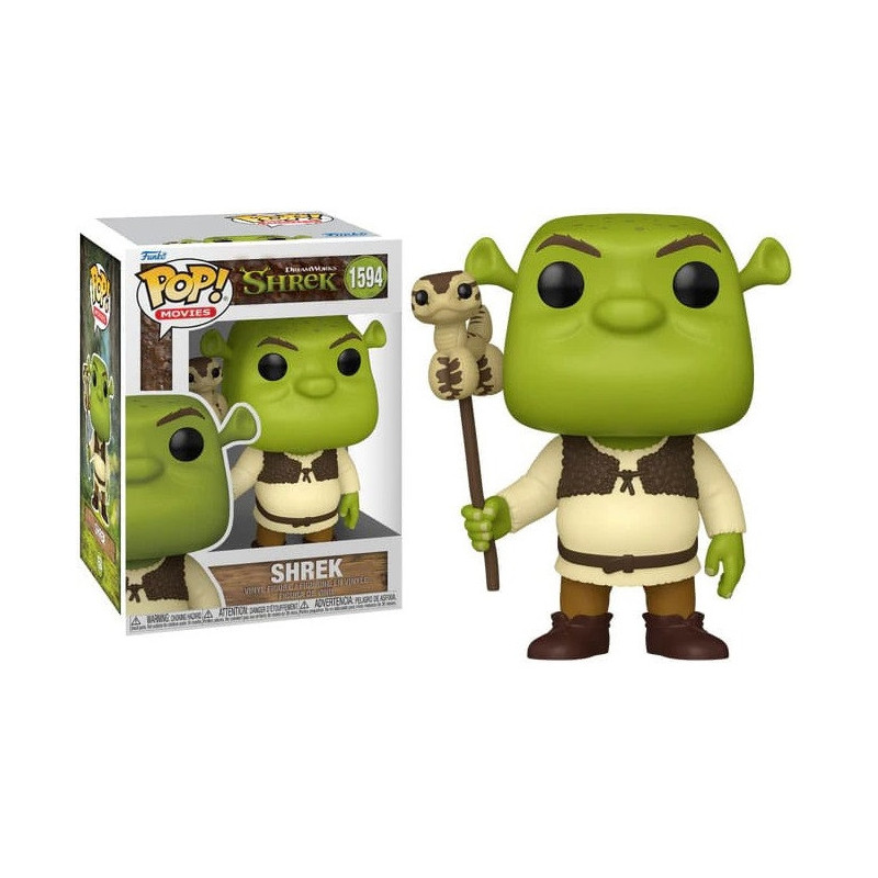 Shrek - Pop! 30th Anniversary - Shrek with Snake n°1594 BOITE ABIMEE